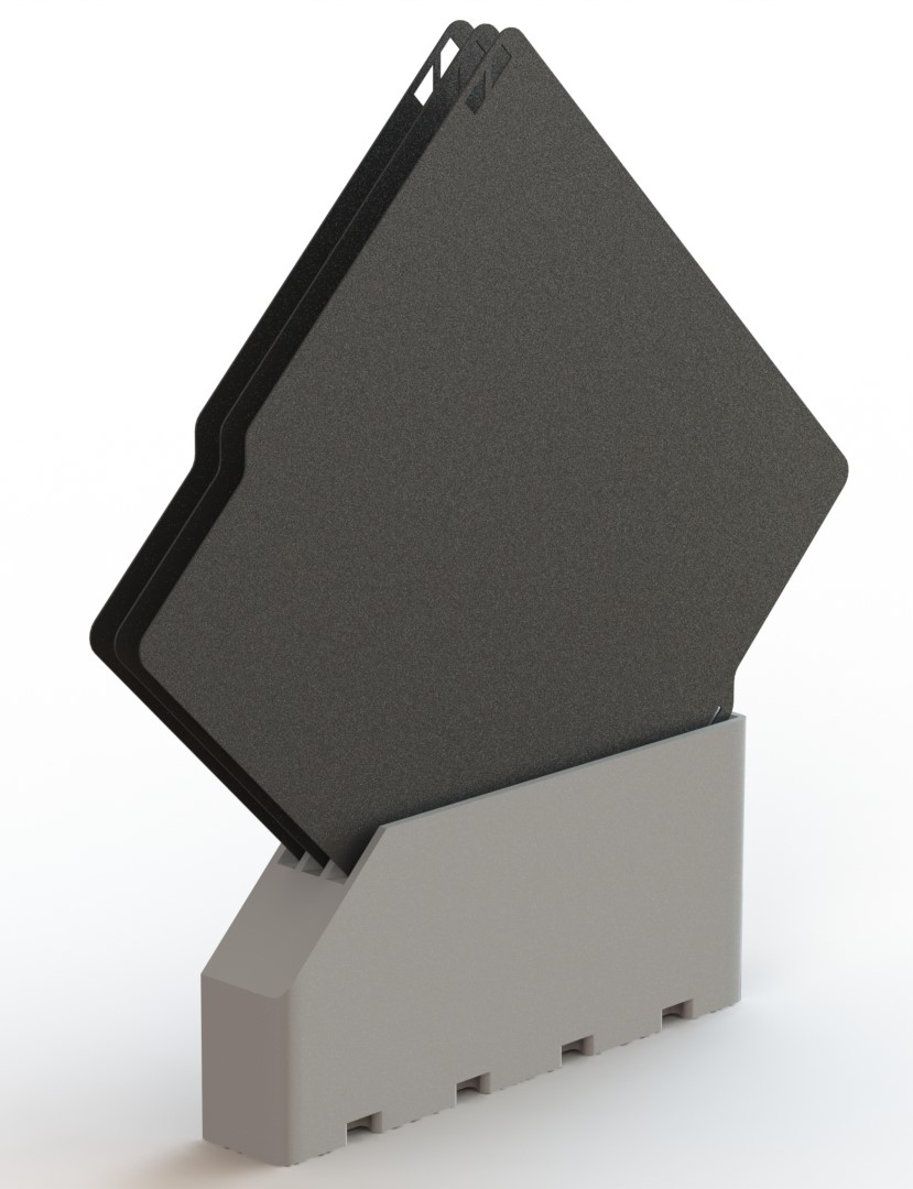 Bambulab Modular Plate Holder by Jorge | Printables Store