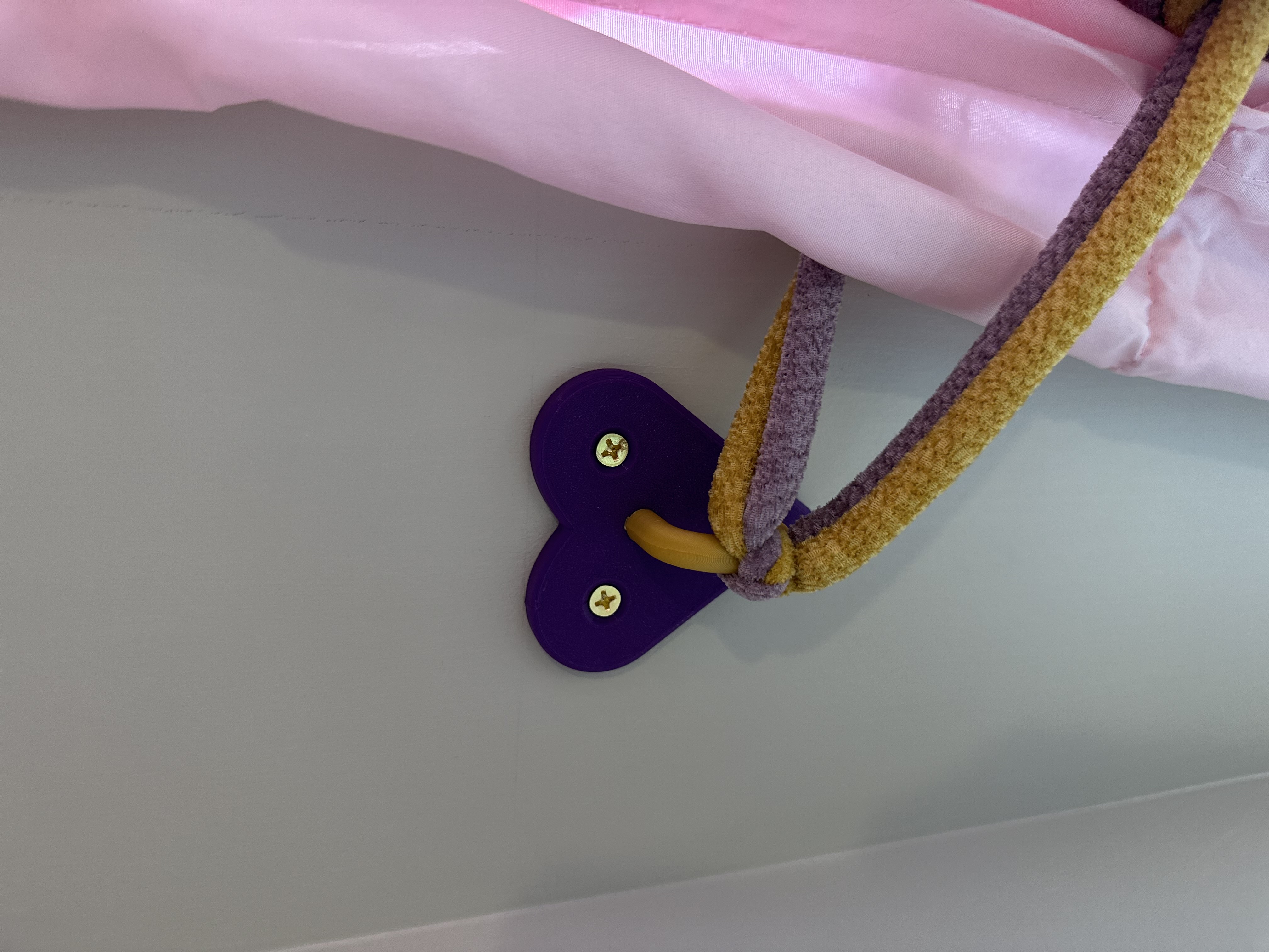 Hasp Loop (Heart shaped) by Aviator MD | Download free STL model ...