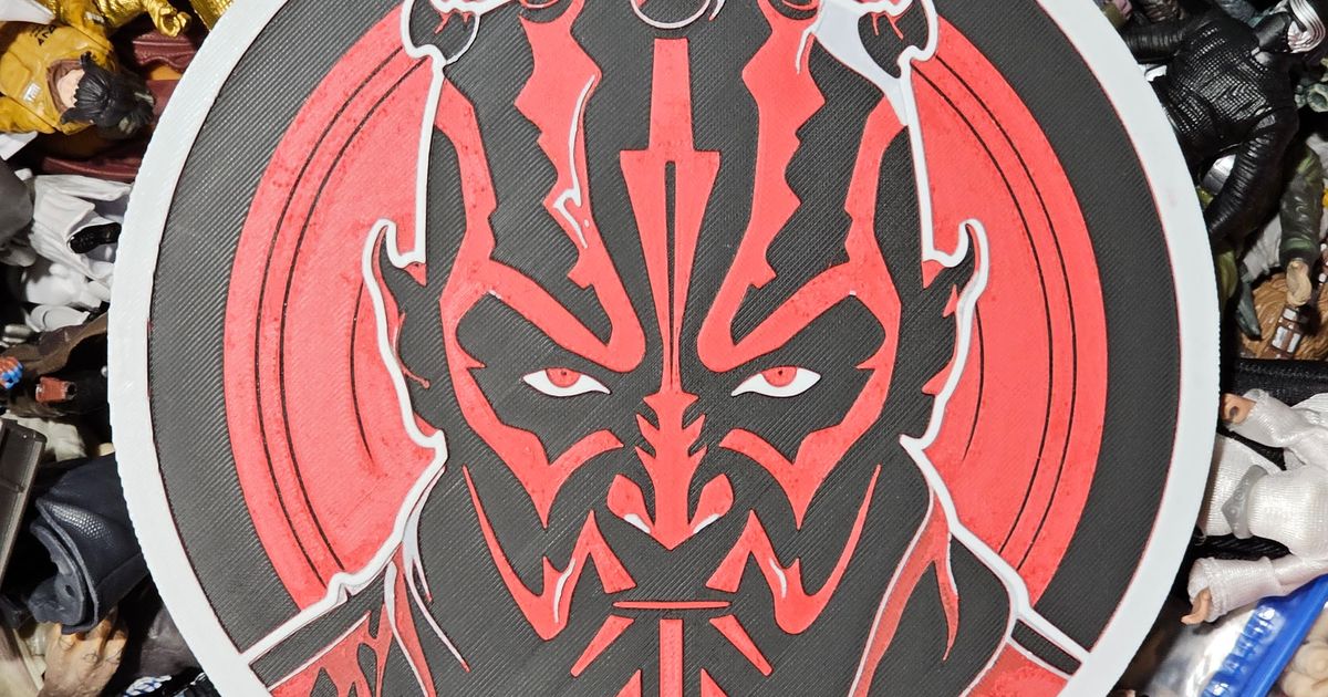 Darth Maul Face Vector