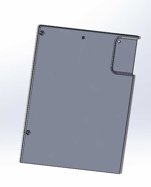 Upper left panel no holes by Demigodofa | Download free STL model ...