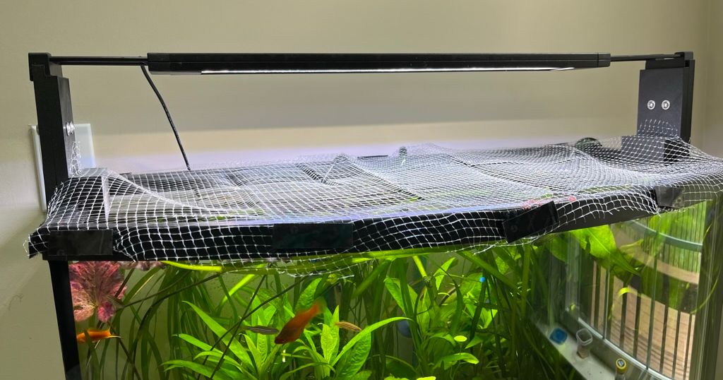 Fluval light riser for 36G Top Fin Bow Front Aquarium by dhoops ...