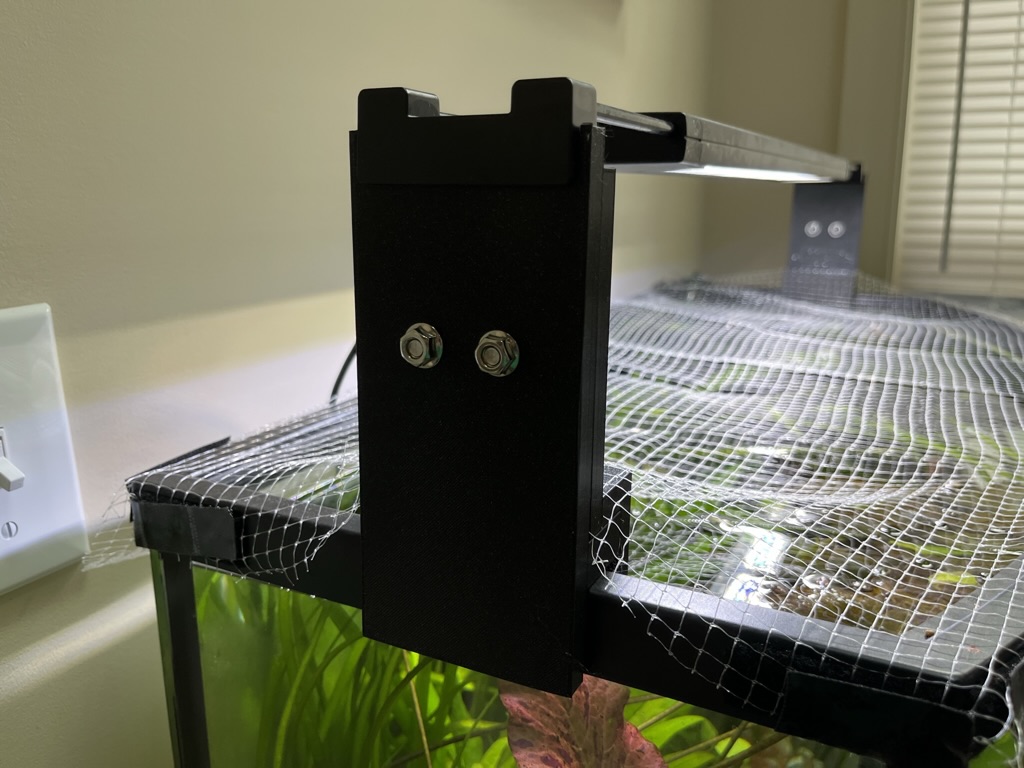 Fluval light riser for 36G Top Fin Bow Front Aquarium by dhoops ...