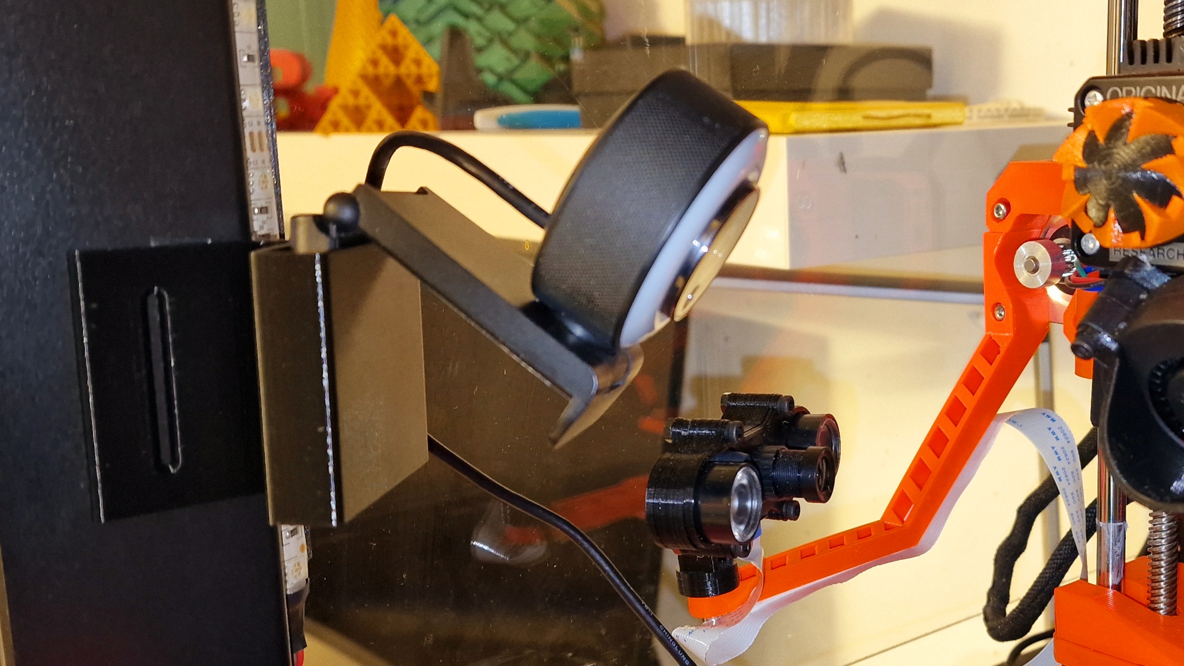 unviersal camera hook - esp. IKEA Lack attaches with Velcro by rbx ...