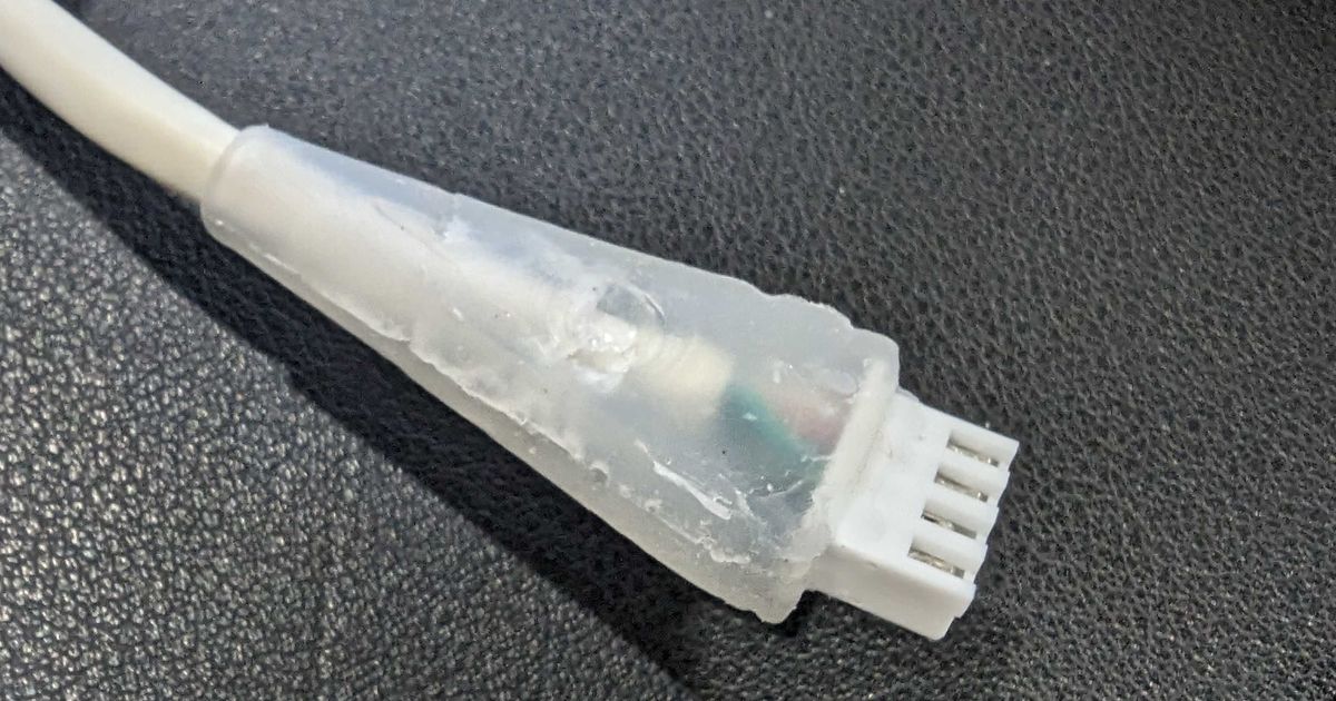 JST-XH 2.54 mm spacing hot glue wire mold Parametric by eyscold ...