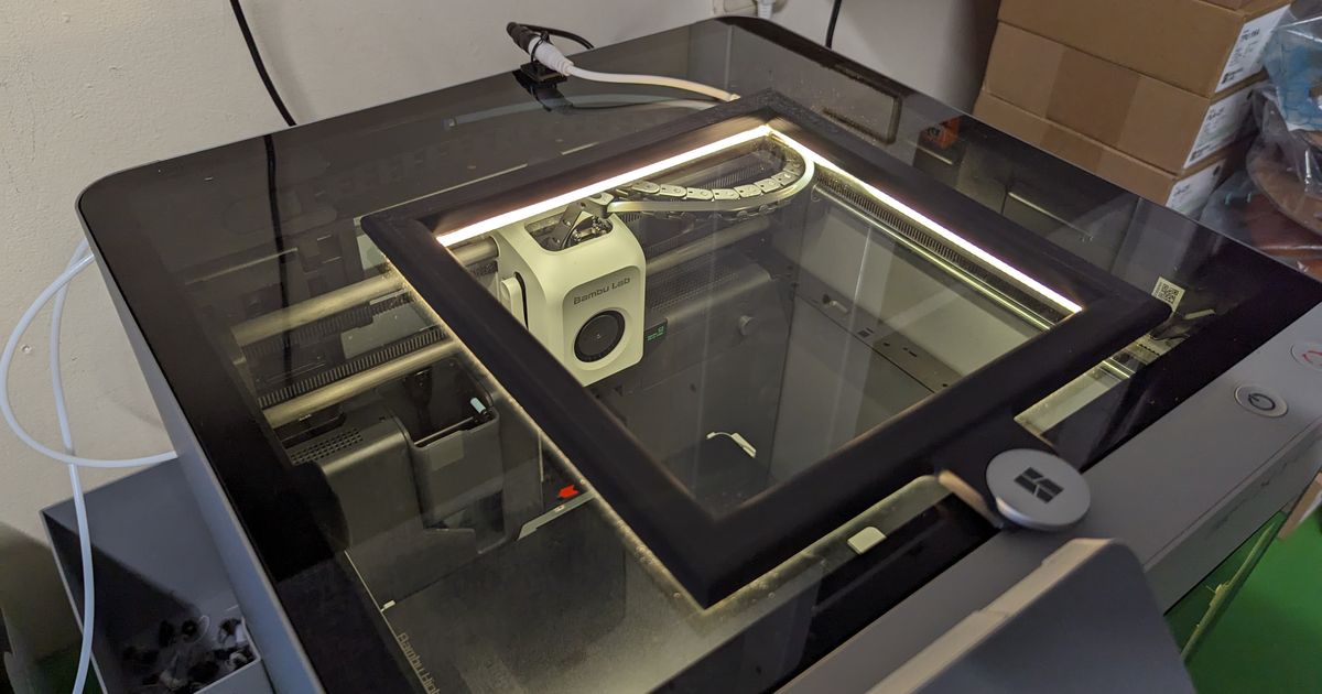 Bambu Lab X1 / X1C LED Light by Tokolozi | Download free STL model ...