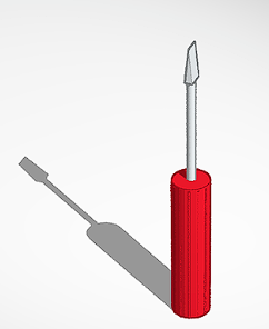 flat head screwdriver by AilbeC | Download free STL model | Printables.com