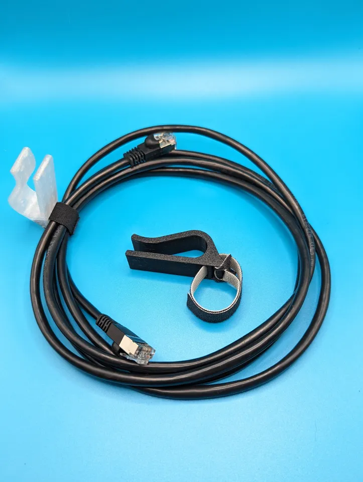 Velcro Cable Tie Clip by PewMechanic | Download free STL model ...