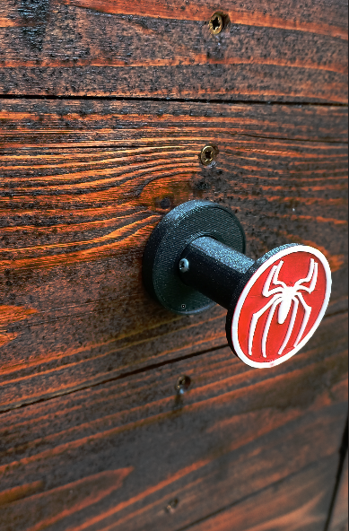 Handle - Spiderman Logo por TriX0n | Descargar modelo STL gratuito ...