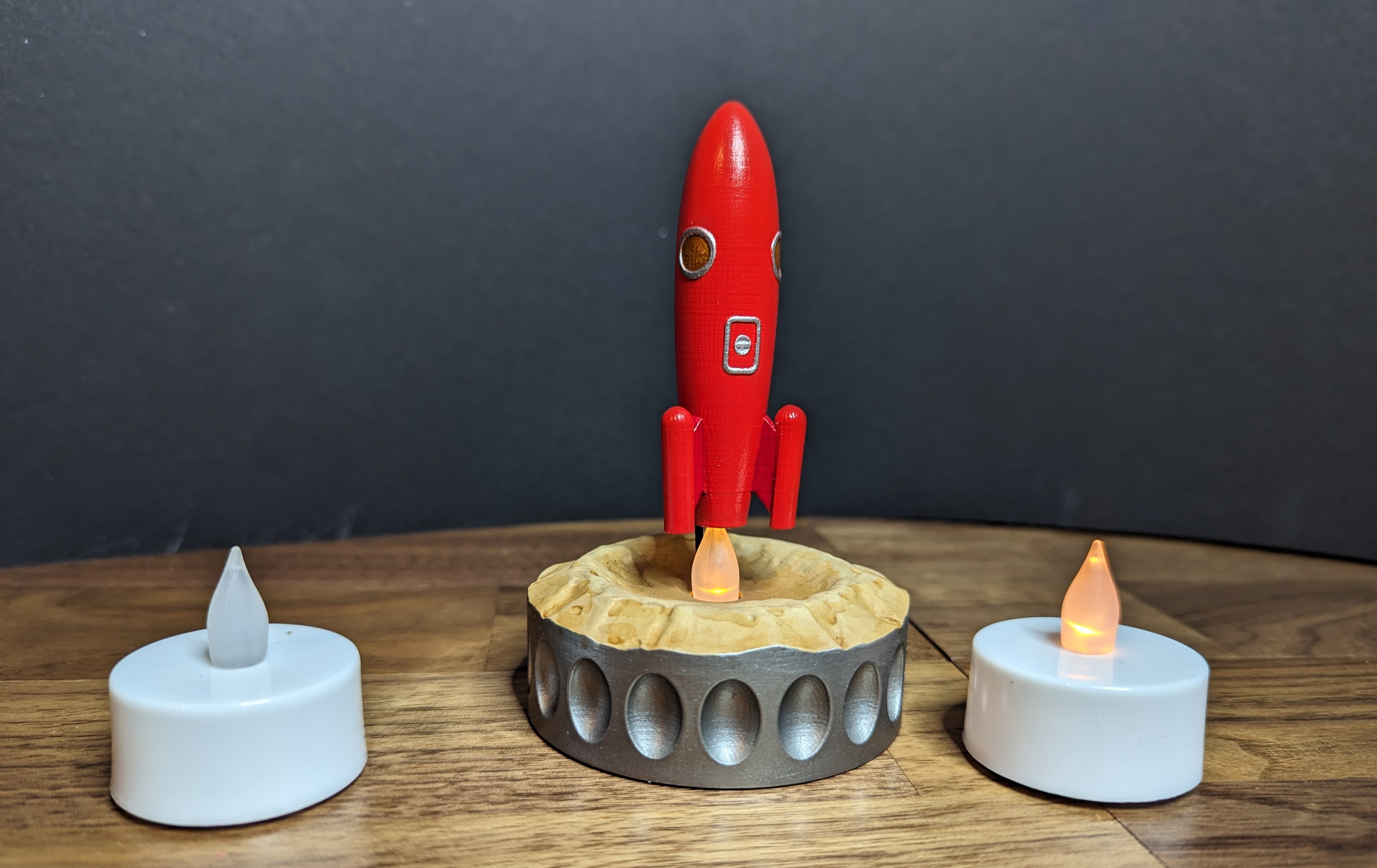 Blast Off! The electric tea light rocket by DrKronos | Download free ...
