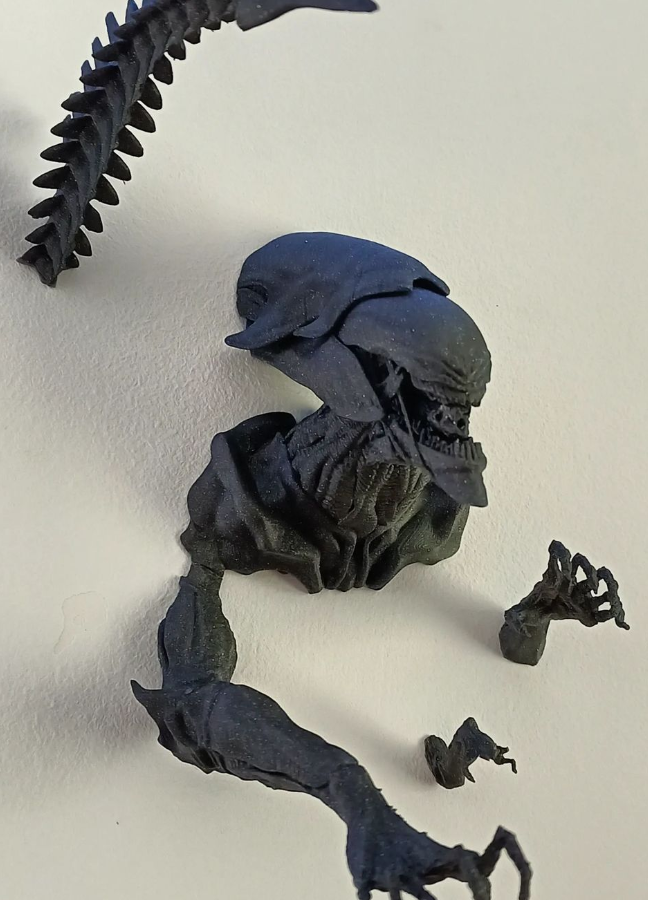 Alien Queen wall mount by TriX0n | Download free STL model | Printables.com