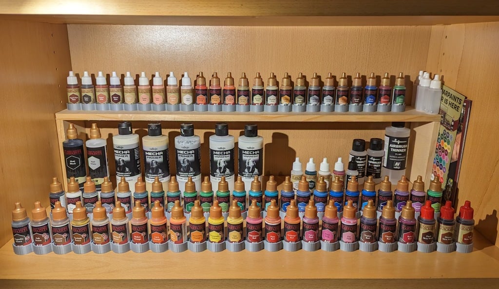 Simple Airbrush / Miniature Paint Holder by DrKronos | Download free ...