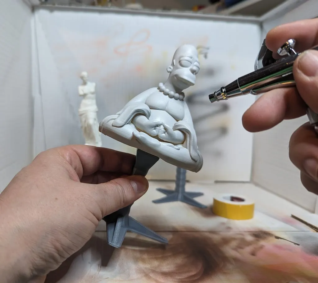 Model handle / plinth / holder for painting and airbrushing by DrKronos ...