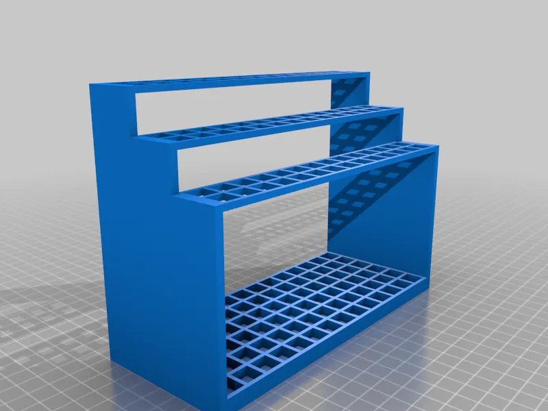 Paintbrush Holder, up to 84 Brushes by DrKronos | Download free STL ...