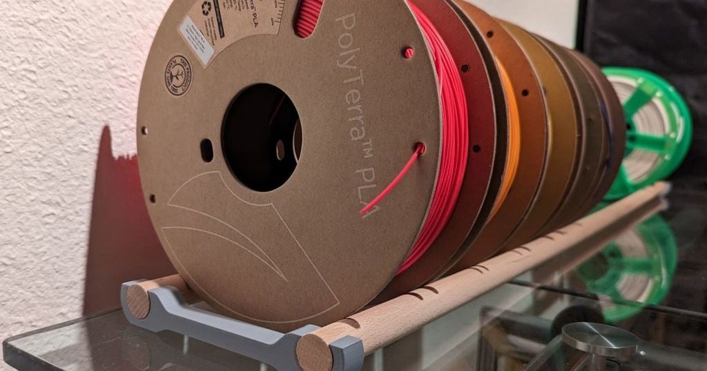 Simple Filament Spool Holder Brackets by DrKronos | Download free STL ...