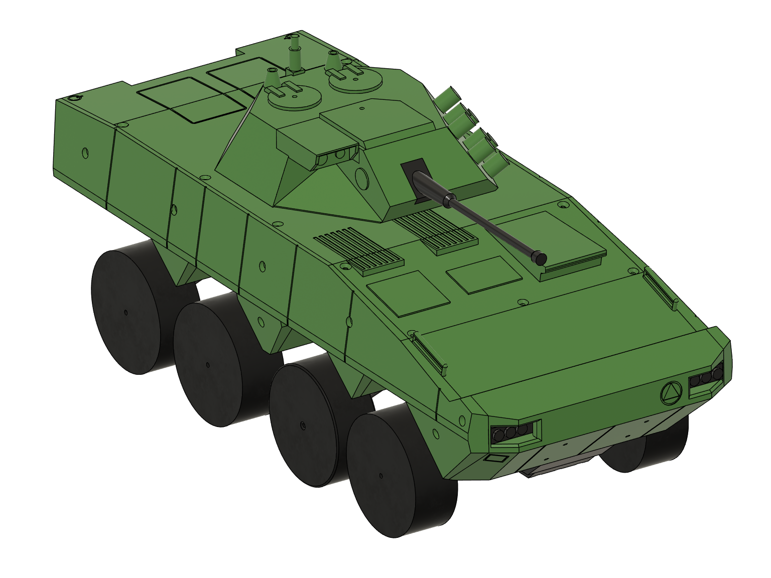 RC 8x8 Rosomak APC por Basement Creations | Descargar modelo STL ...