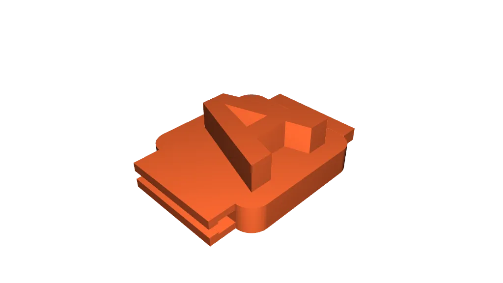 modular name sand stamp by FabScho | Download free STL model ...