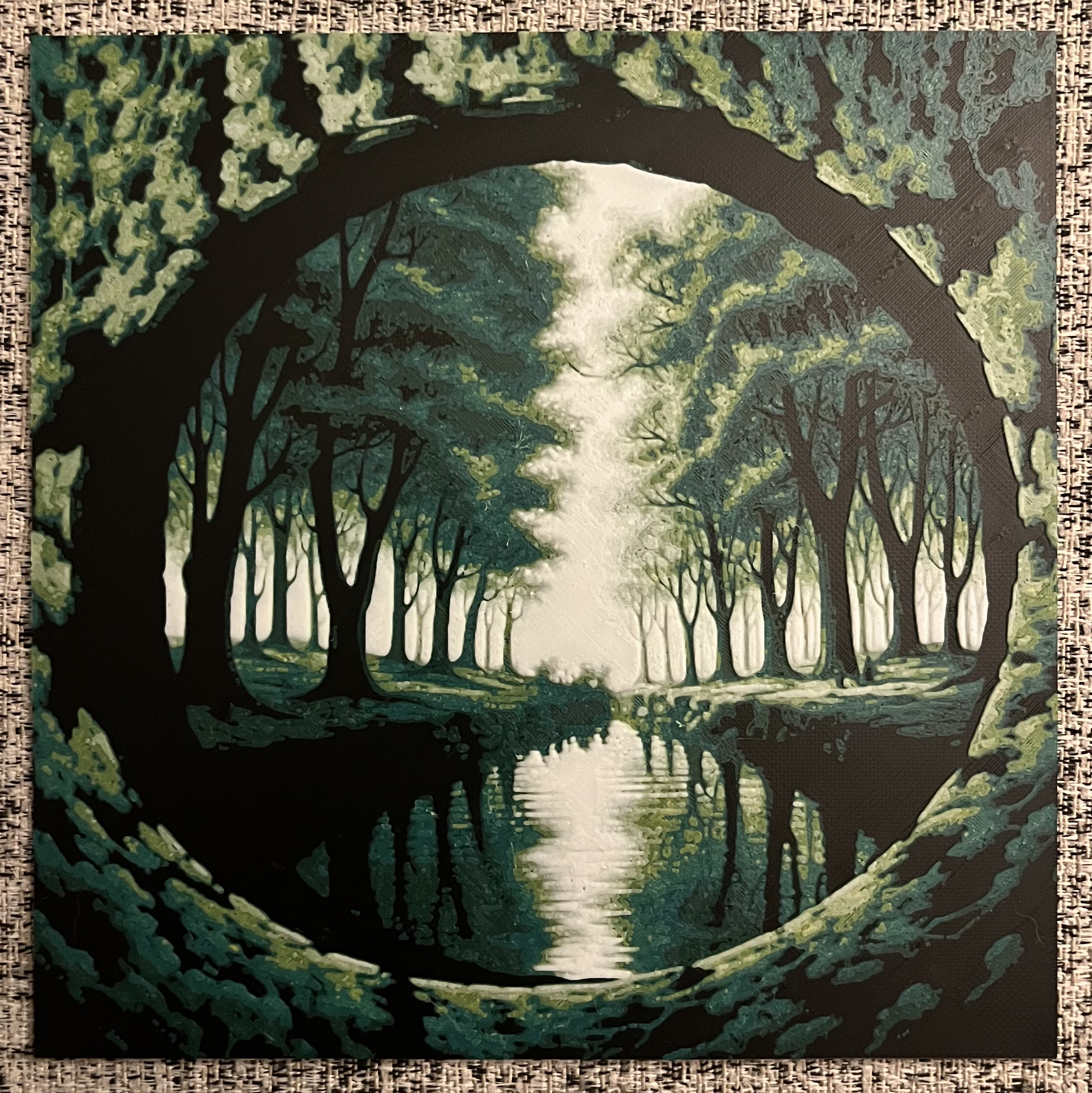 Tree Portal (Filament Painting) by Ian Smalley | Download free STL ...