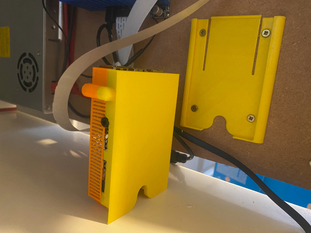 Raspberry Pi 4 case mount with 30mm and/or GPIO options REMIX to ...