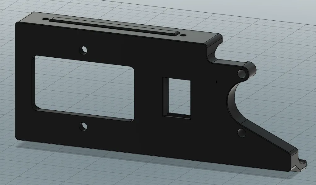 Voron 2.4r2 PSU & network panel by Foden | Download free STL model ...