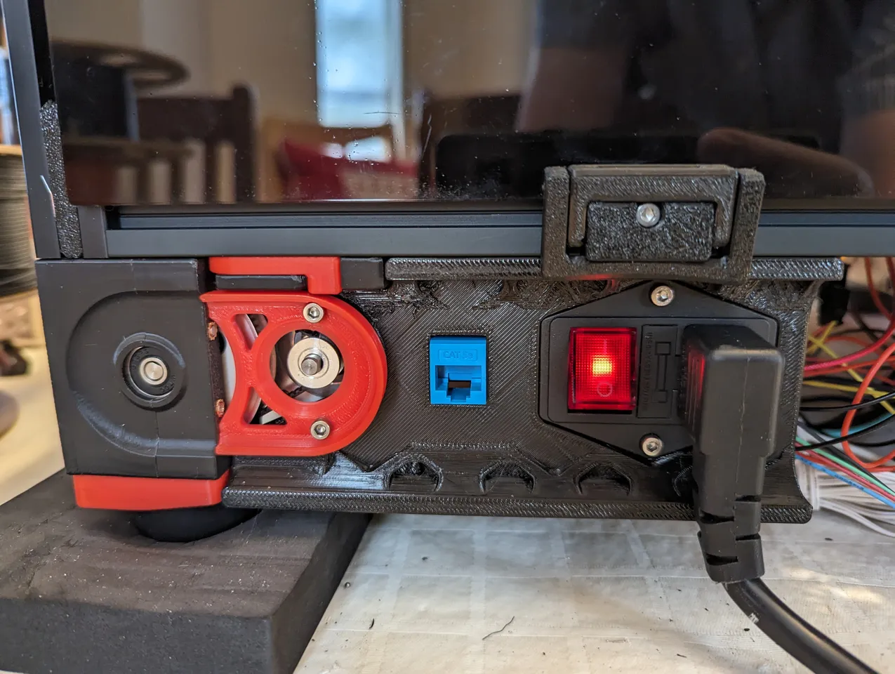 Voron 2.4r2 PSU & network panel by Foden | Download free STL model ...