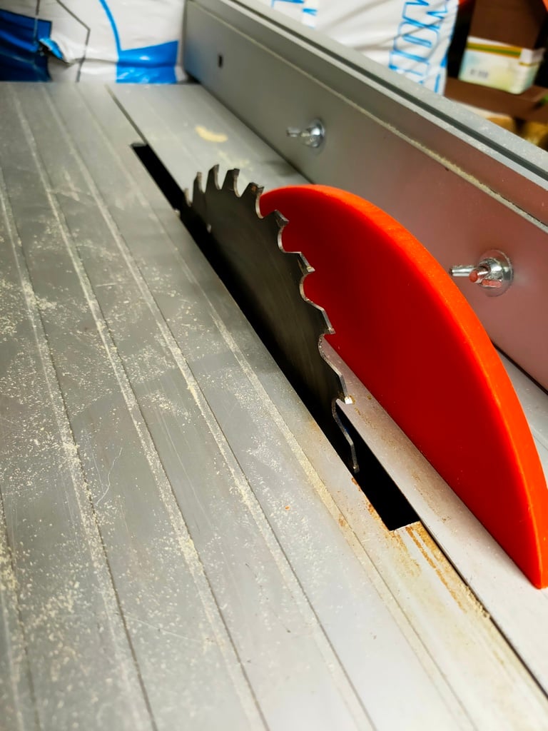 Blade Cover for a table saw by nils-a | Download free STL model ...