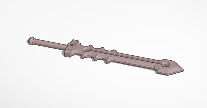 sword by AilbeC | Download free STL model | Printables.com