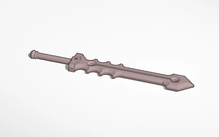 sword by AilbeC | Download free STL model | Printables.com