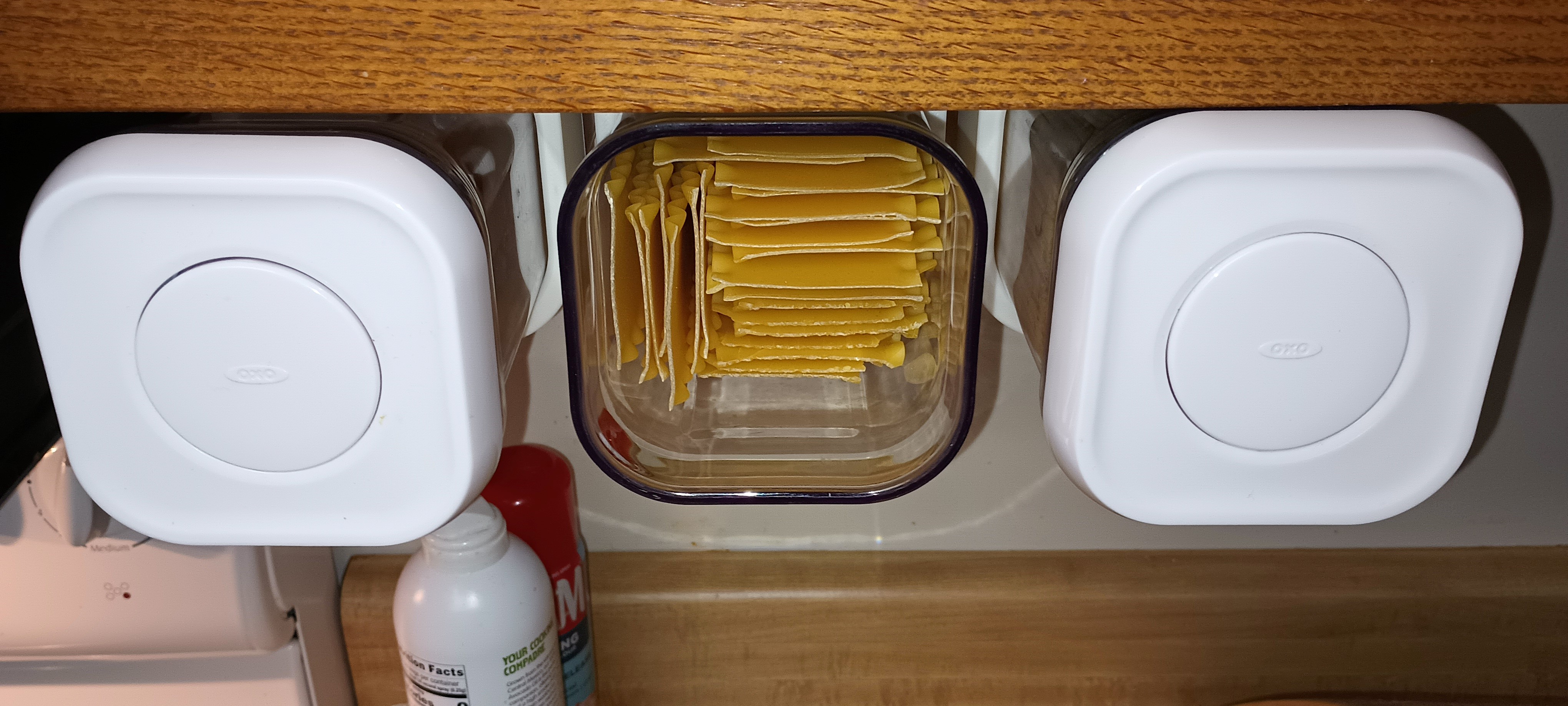 OXO Pop Pasta Container horizontal under cabinet mount by Joe Sacher ...