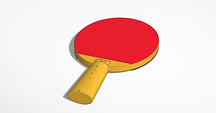 ping pong paddle by AilbeC | Download free STL model | Printables.com
