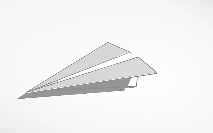 paper airplane by AilbeC | Download free STL model | Printables.com