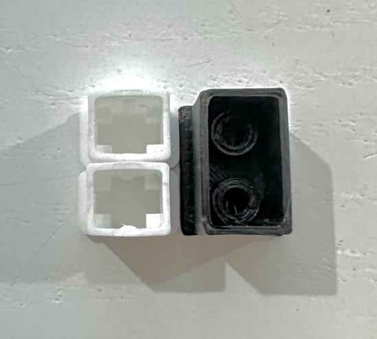 LC Fiber Cable Dust Cap by wedgeworks | Download free STL model ...