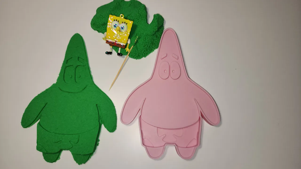 Patrick Star Sand Mold by danderson | Download free STL model ...