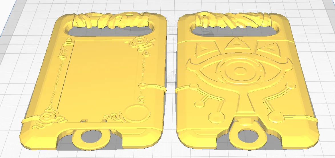 Sheikah Slate badge holder by OwenMcPro | Download free STL model ...