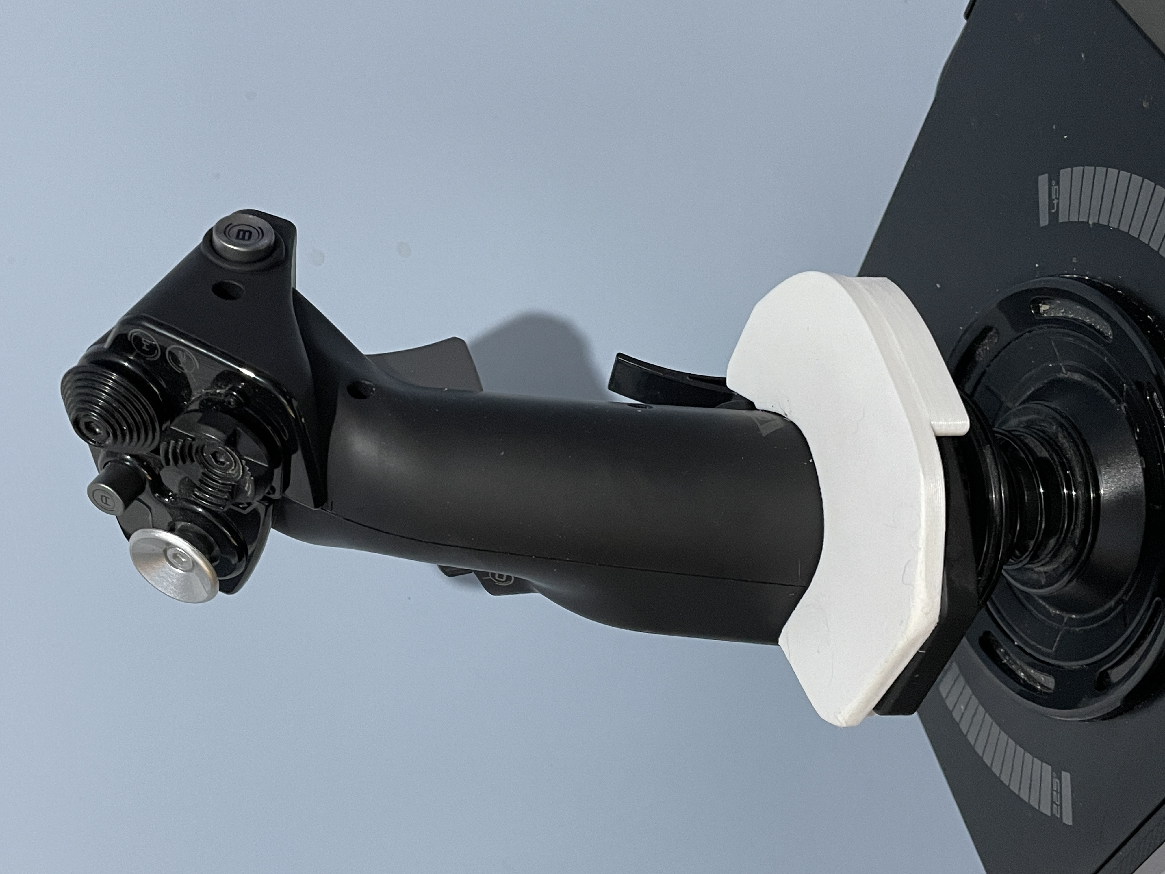 X-56 Joystick Palm Rest Riser by pathoz | Download free STL model ...