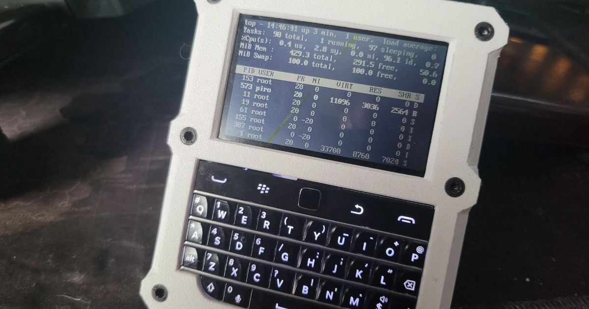 BeepBerry utilitarian case by Piro | Download free STL model ...