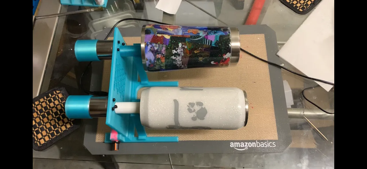 Dual Cup Turner by ecspot | Download free STL model | Printables.com