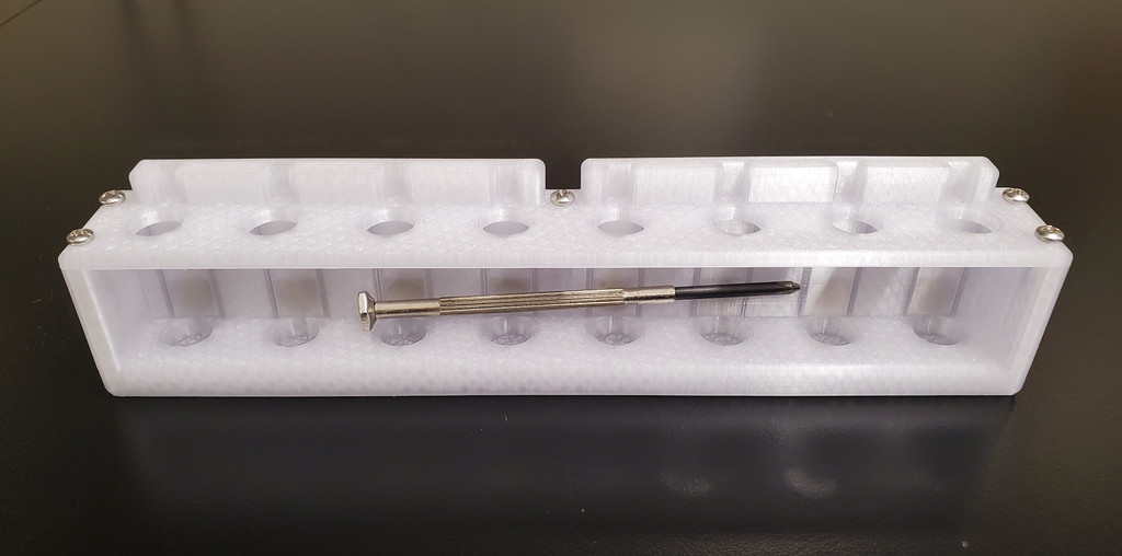 Magnetic Separation Tube Rack 2 mL by Adrian West | Download free STL ...