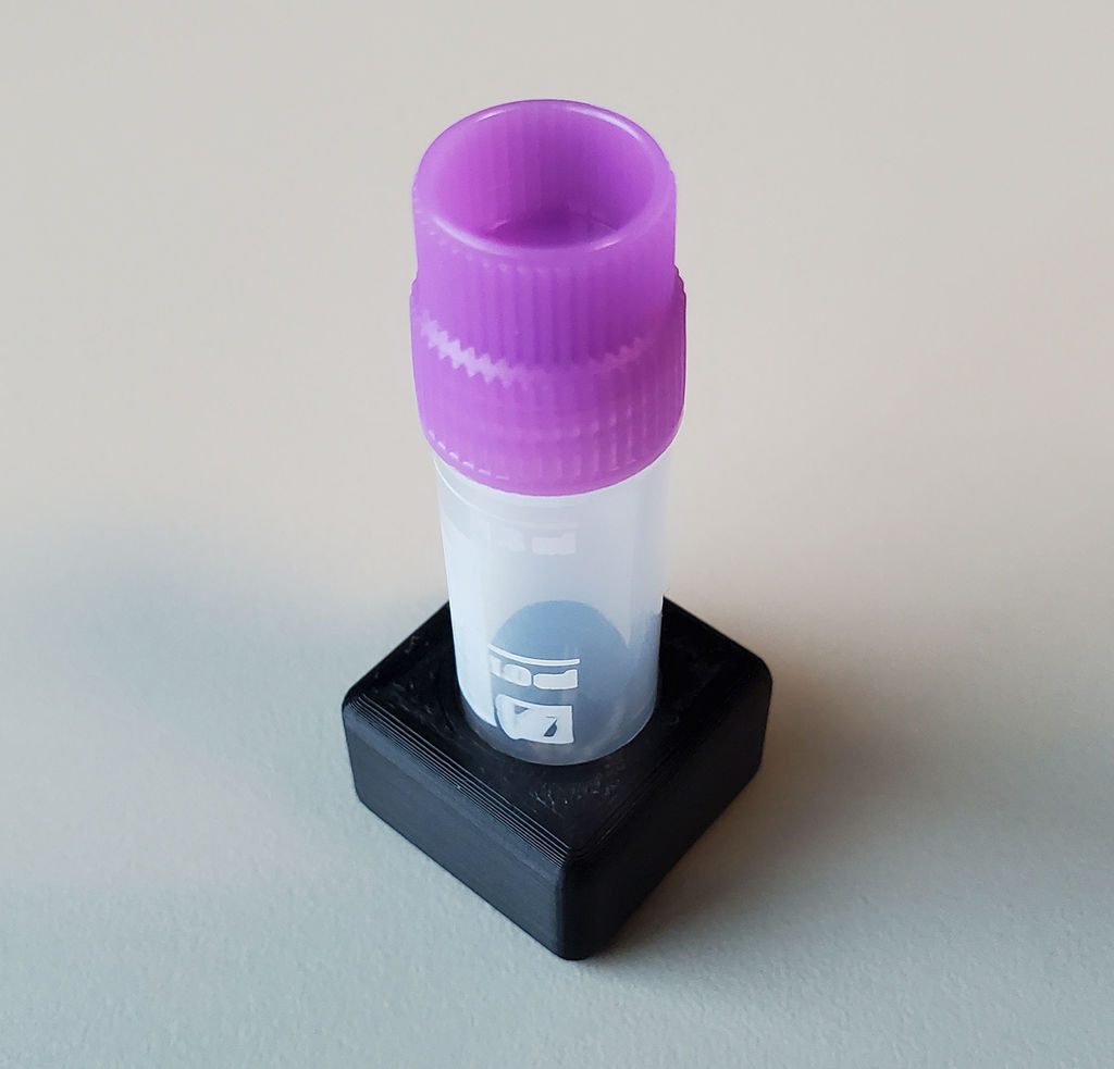Sarstedt Cryovial (1.8 mL) Rack by Adrian West | Download free STL ...