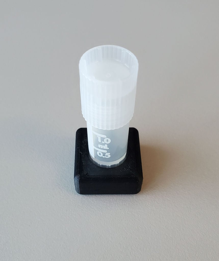 Nalgene Cryovial (1.2 mL) Rack by Adrian West | Download free STL model ...