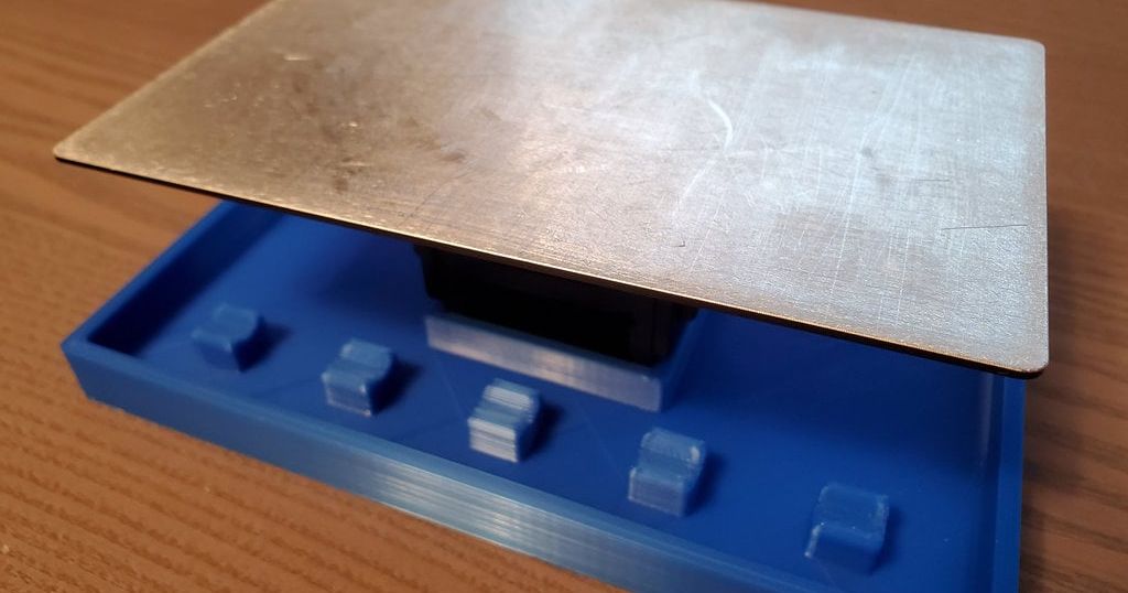 Creality LD002H and LD002R Build Plate Drip Tray by Adrian West ...