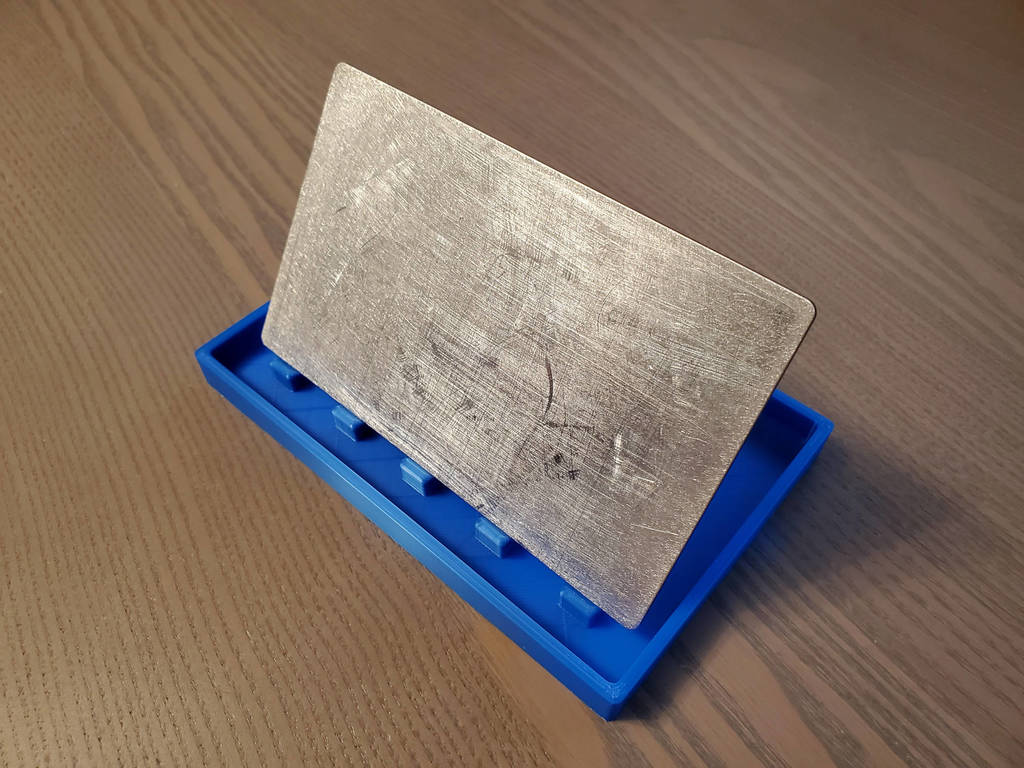 Creality LD002H and LD002R Build Plate Drip Tray by Adrian West ...