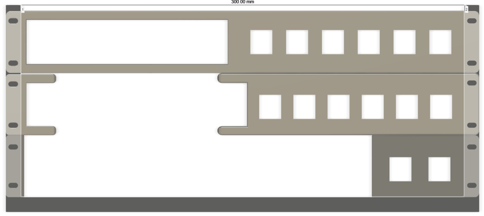 Ubiquiti Unifi Mini Networking Rack por morp | Descargar modelo STL ...