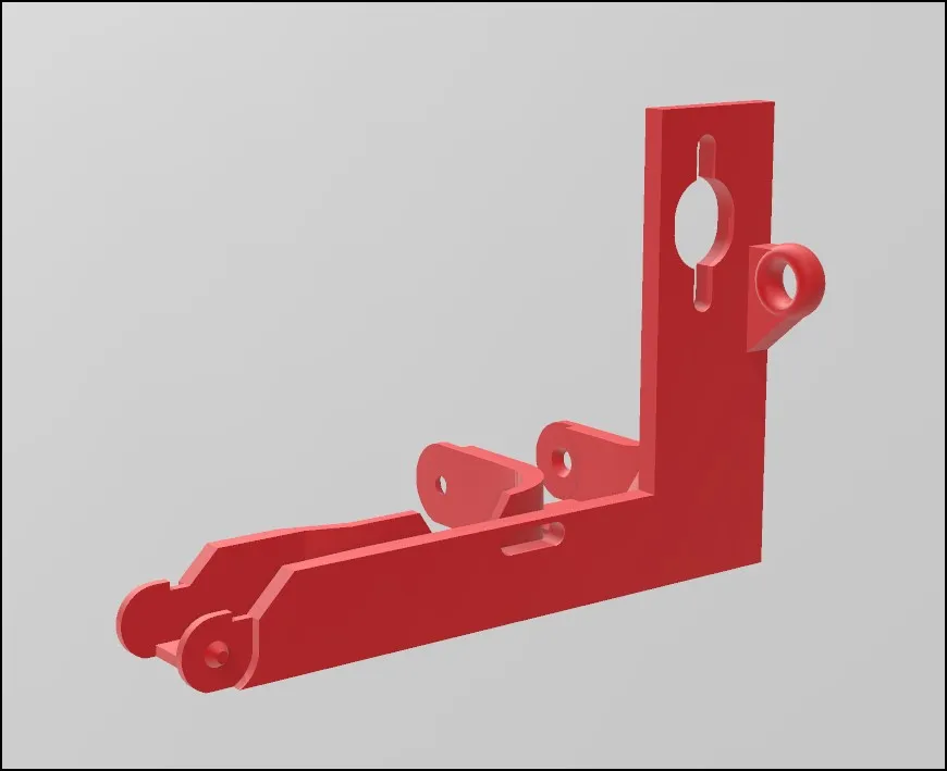 Ender 3 Neo V2 cable chain extruder adapter by ThomAce | Download free ...