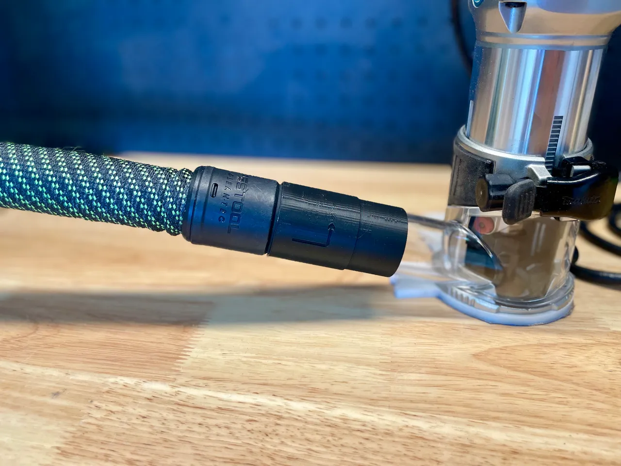 Makita RT0700 to Festool Cleantec Hose Adapter by Dav | Download free ...