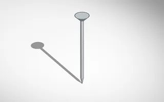 Nail 40mm by TreeMagic | Download free STL model | Printables.com