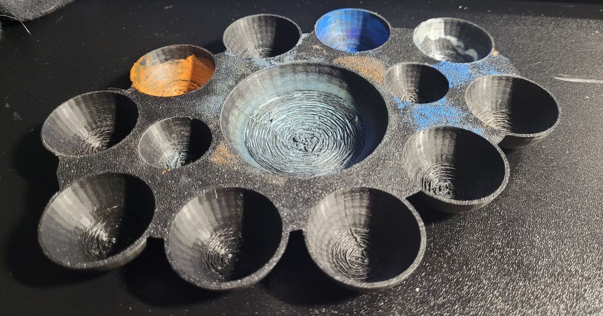 Color Palette by Chris Cassar | Download free STL model | Printables.com