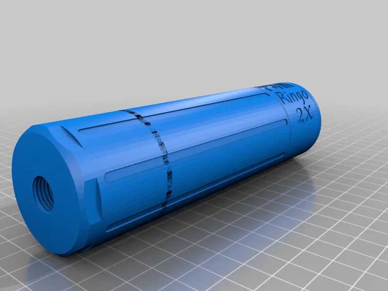 PBM Ringo double length - One Piece Airgun Moderator by FaceHaver ...