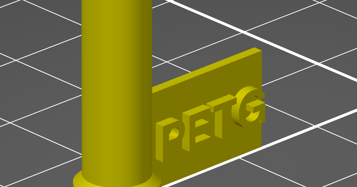 PTFE Tube Cap with TAG by whitespring | Download free STL model ...