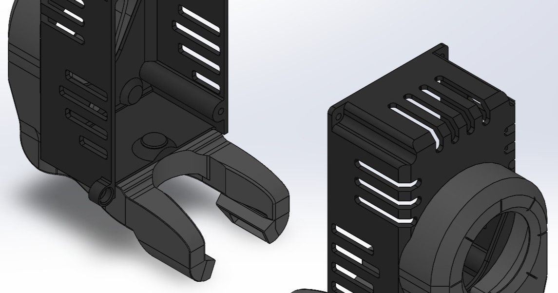 Snapmaker J1 - UFO Erupted Part Cooling Fan Mod for Volcano Hotend da ...