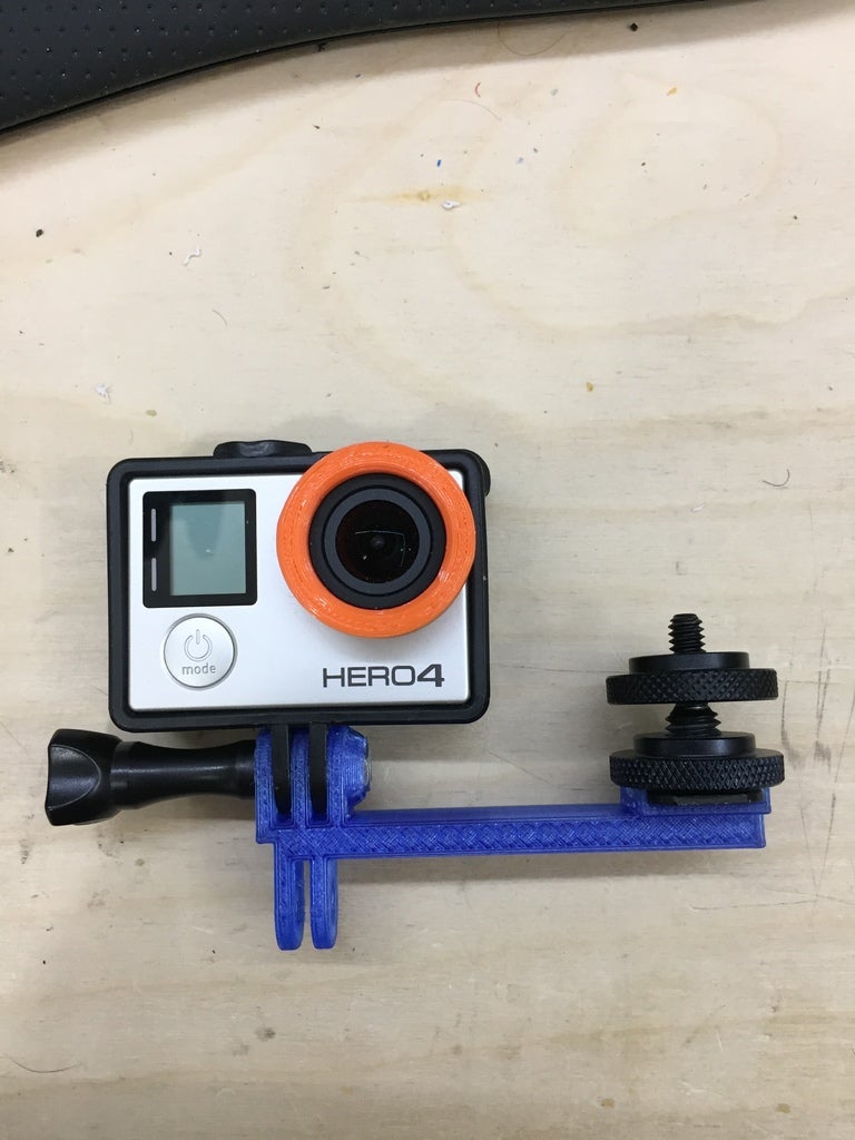 GoPro Mic Arm by Fuganater | Download free STL model | Printables.com